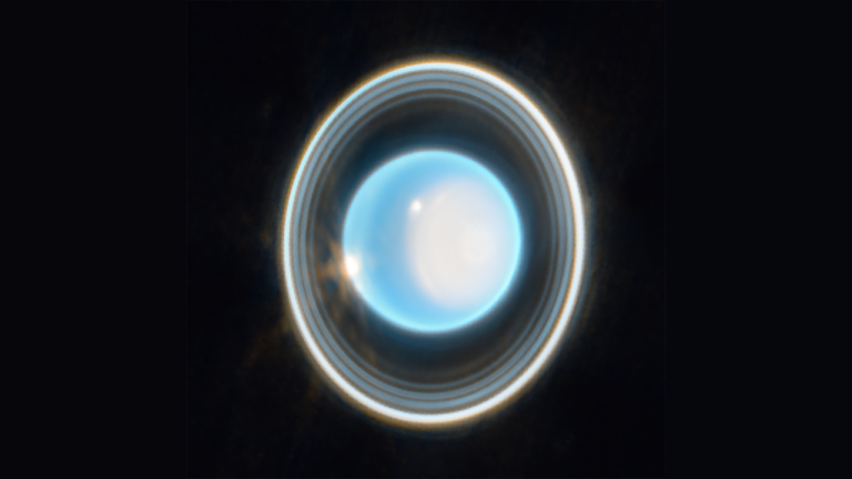 Impresionante imagen de Urano capturada por el telescopio James Webb ...